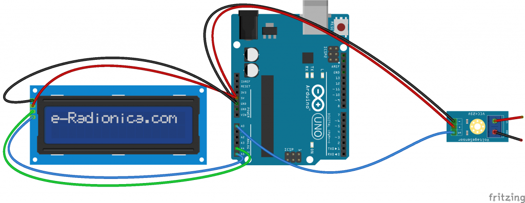 Membaca Tegangan Dc Menggunakan Arduino Dan Sensor Tegangan Idrus Project
