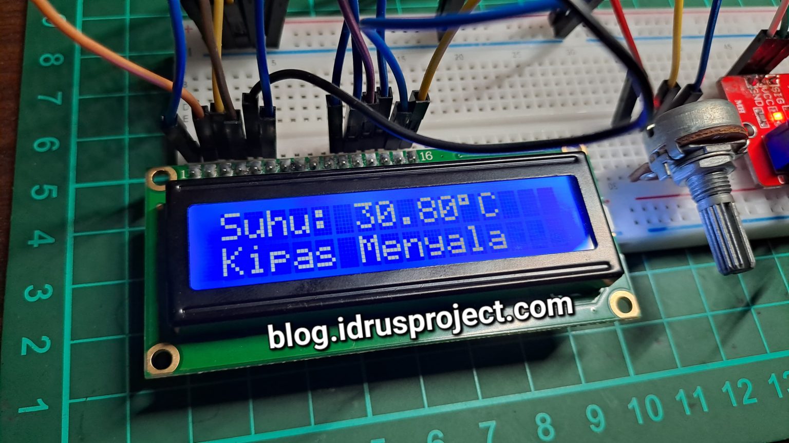 Membuat Kipas Angin Otomatis Menggunakan Arduino UNO, Mosfet Dan Sensor DHT11 – Idrus Project