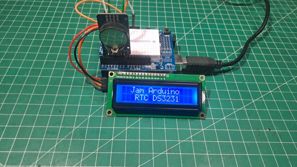 Cara Menggunakan Modul RTC DS3231 Dengan Arduino UNO dan LCD 16x2 I2C - Idrus Project