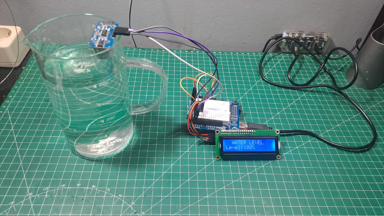 Mengukur Ketinggian Air Menggunakan Arduino Uno Dan Sensor Ultrasonic