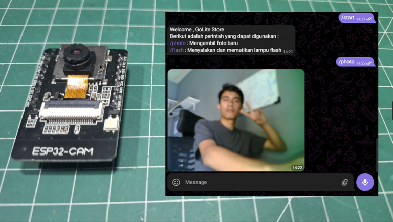 Cara Menggunakan ESP32 Cam Dengan Telegram Bot Untuk Pengiriman Gambar Dengan SPIFFS (SPI Flash ...