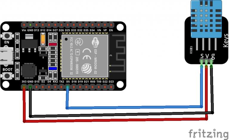 Pengiriman Data Sensor DHT11 ke Thingspeak dengan ESP32 - Idrus Project